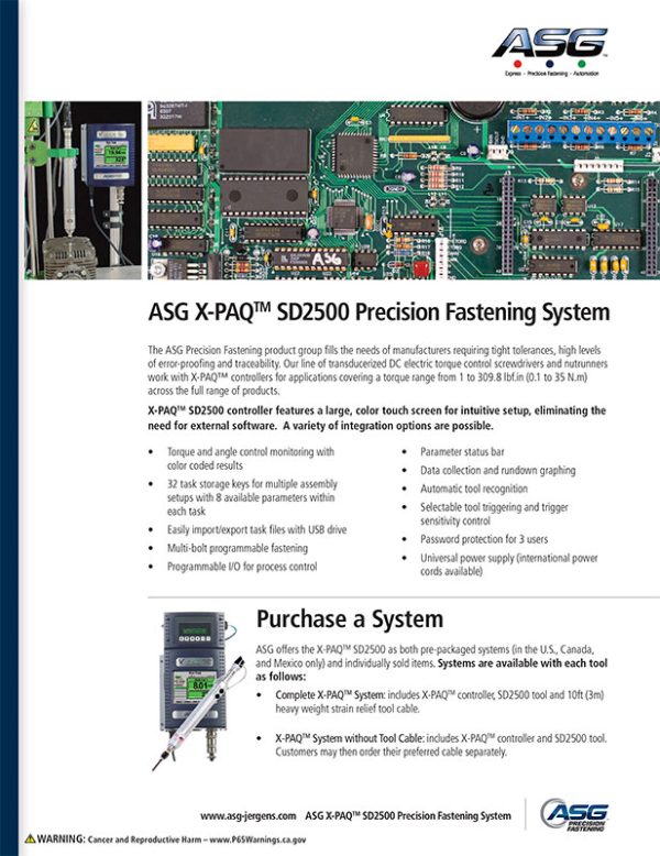 Literature and Downloads - ASG Jergens